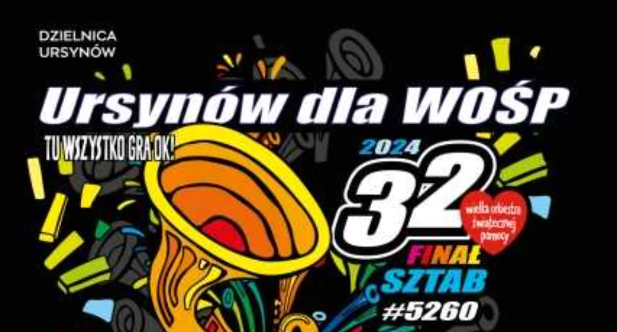 32. Finał WOŚP na Ursynowie [PROGRAM] - wiadomości Ursynów Warszawa